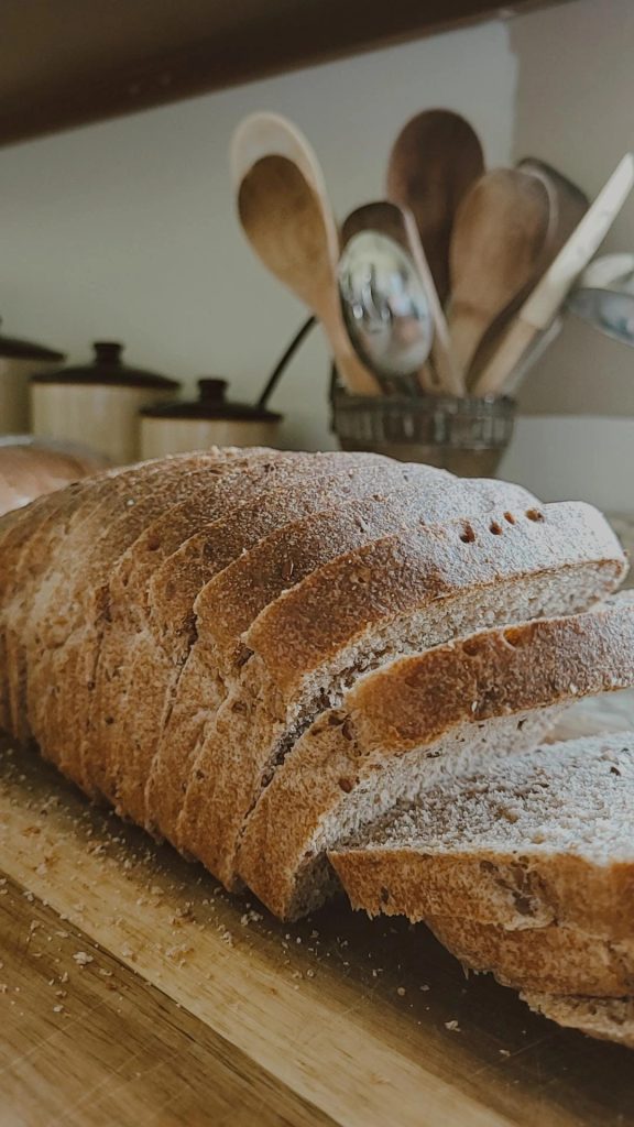 Freshly Milled, 100% Whole Wheat Sourdough Sandwich Bread - Farm Fresh ...